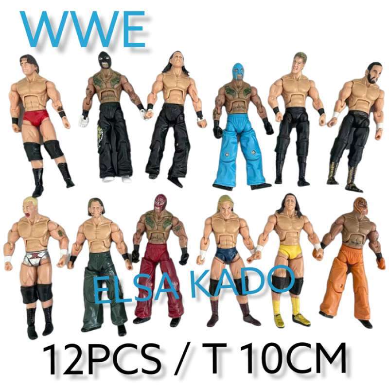 Promo Action Figure Wwe Rey Misterio SmackDown Wwf Wrestling Set 12 ...