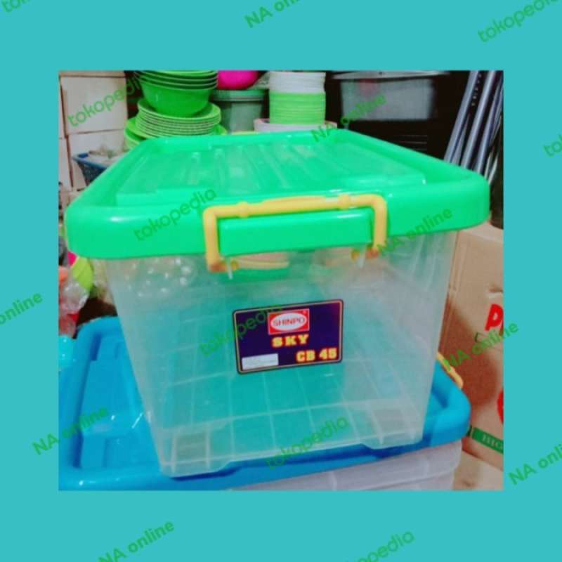 Promo BOX CONTAINER SKY SHINPO CB 45 Volume : 45 Ltr Diskon 33% di ...