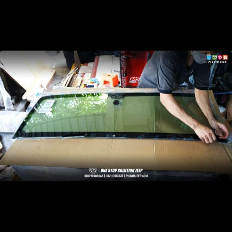 Promo New Sparepart Kaca Depan Jeep Rubicon Wrangler Jk Moparusa