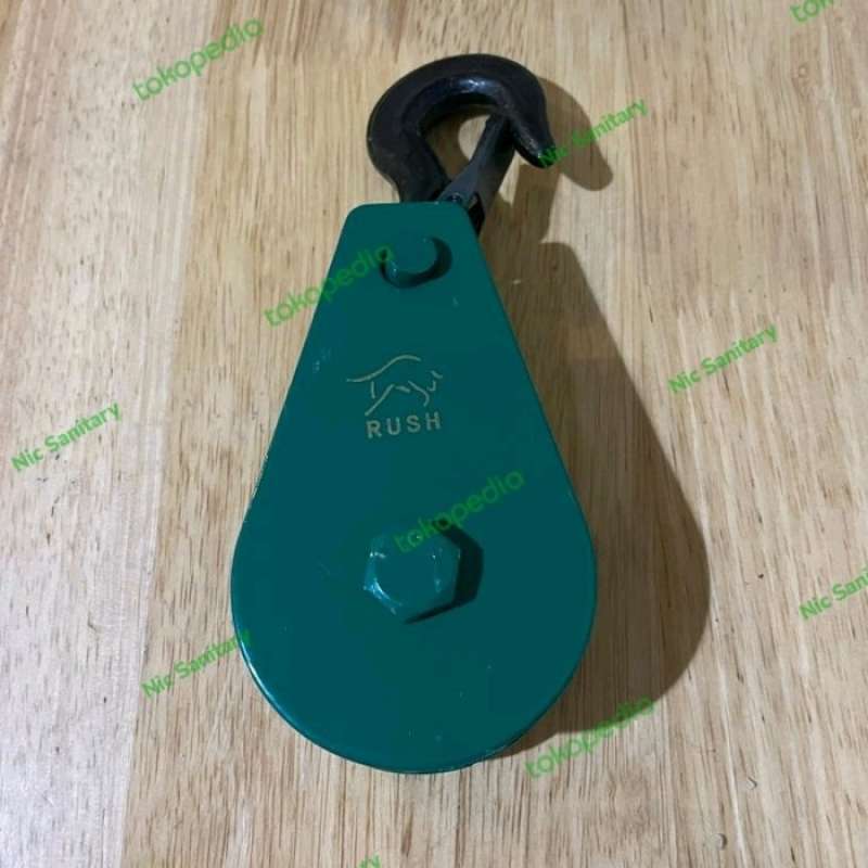 Promo Catrol katrol krekan kerekan timba sumur kapal besi pulley block ...