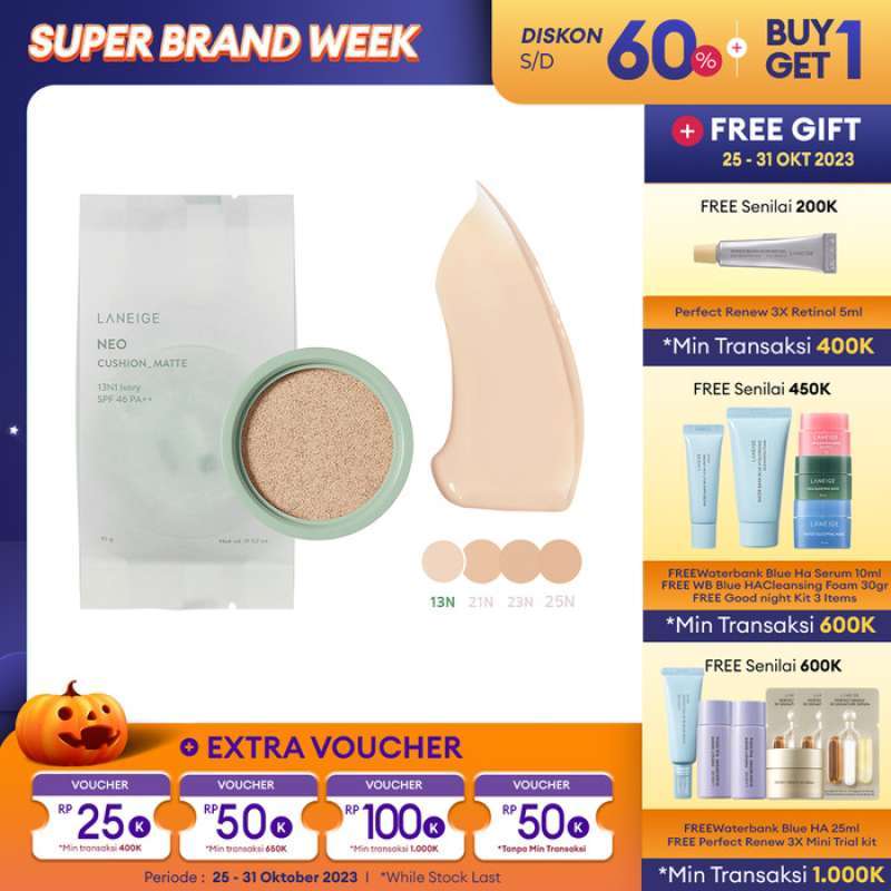 Promo Laneige (Refill) NEO Cushion_Matte - 15G Diskon 33% di Seller Amor One store - Koja Utara ...