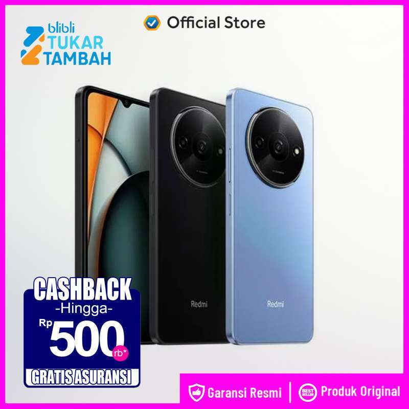 Promo Xiaomi Redmi A3 4/128 Gb Garansi Resmi 4 128 Gb Black Blue Not A2 ...