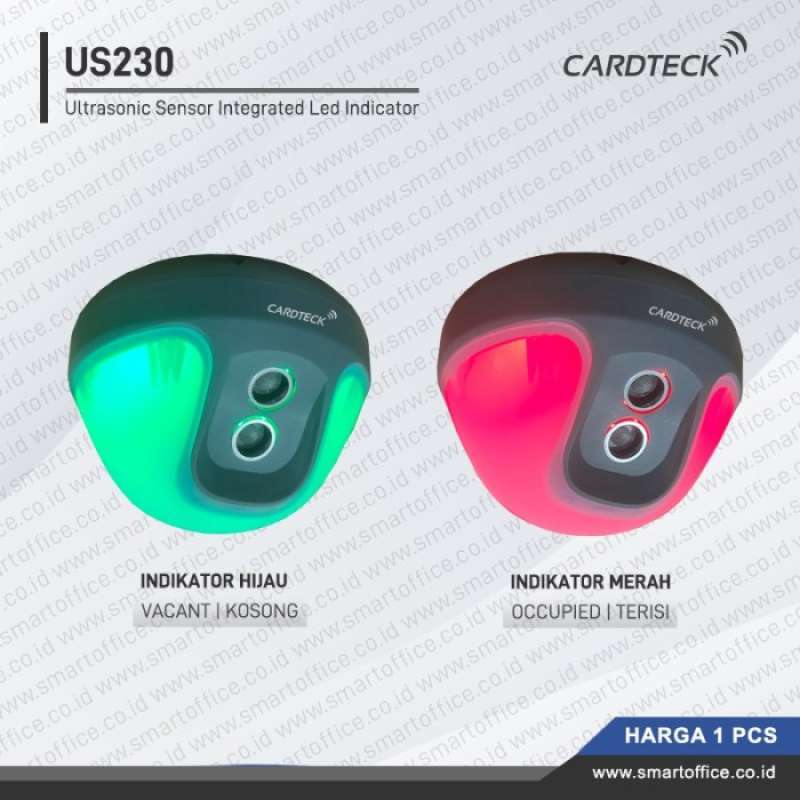 Promo ULTRASONIC SENSOR INTEGRATED LED INDICATOR PARKIR KENDARAAN US230 ...