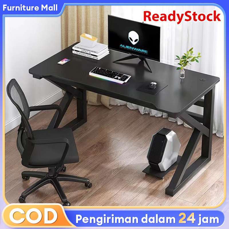 Promo Meja Gaming-meja Komputer-meja Bela - ⬛l120×60×75cm(up1) Diskon ...