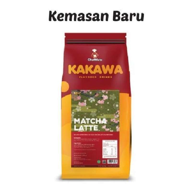 Jual Chefmate Kakawa Matcha Latte 500gr Powder Drink, Minuman Dingin ...