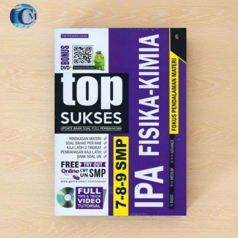 Jual Top Sukses Update Bank Soal Pembahasan Fisika - Kimia Smp 7, 8, 9 ...
