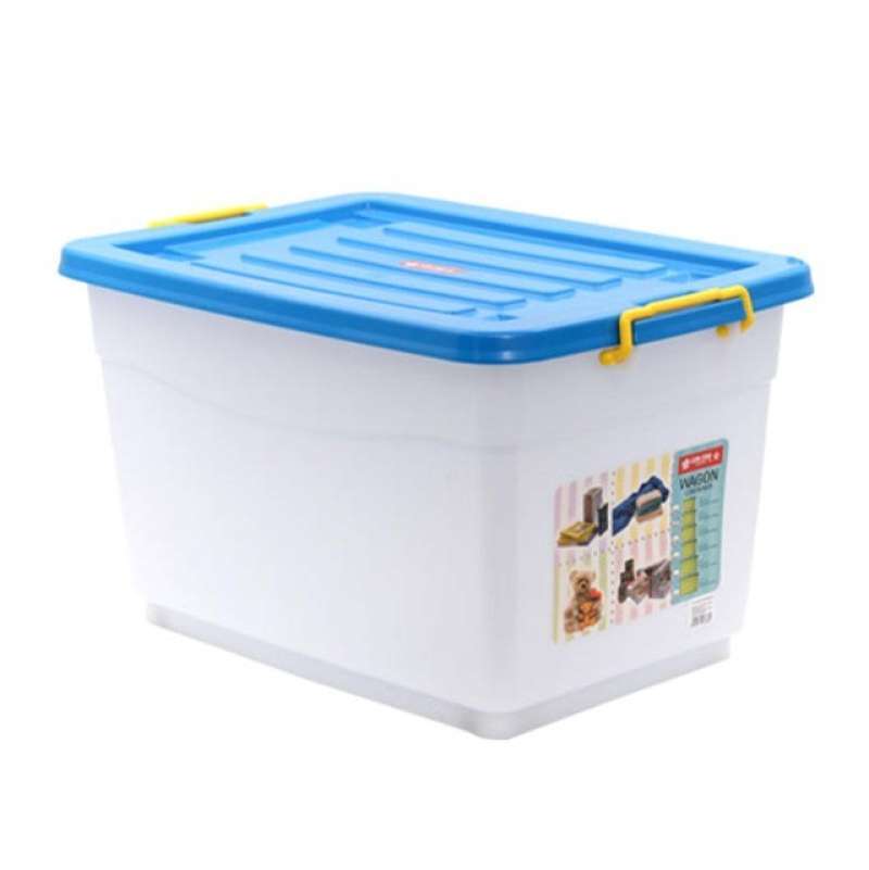 Promo Lion Star Box Container Wagon 50 (50 Liter) - Hijau Terbaru ...
