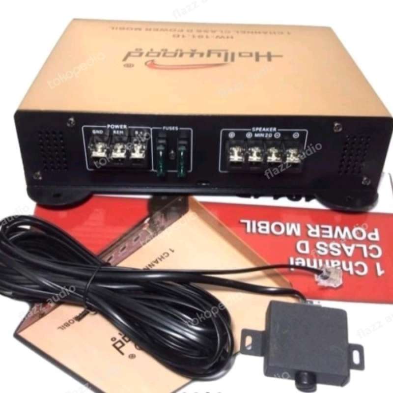 Promo POWER AMPLIFIER MONOBLOCK MOBIL HOLLYWOOD HW 101.1D Diskon 50% di ...