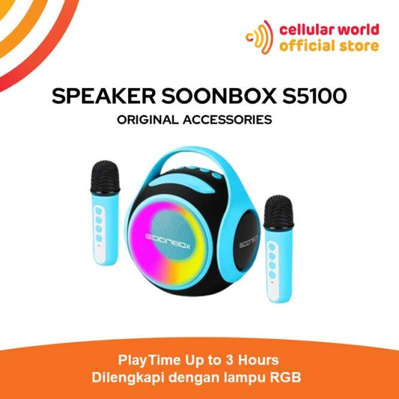 Jual Soonbox Speaker S5100 Garansi Resmi Di Seller Cellular World - Cellular World Teuku Umar ...