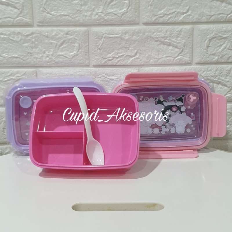 Promo TEMPAT MAKAN / LUNCH BOX / CONTAINER MAKANAN KUROMI MELODY ...