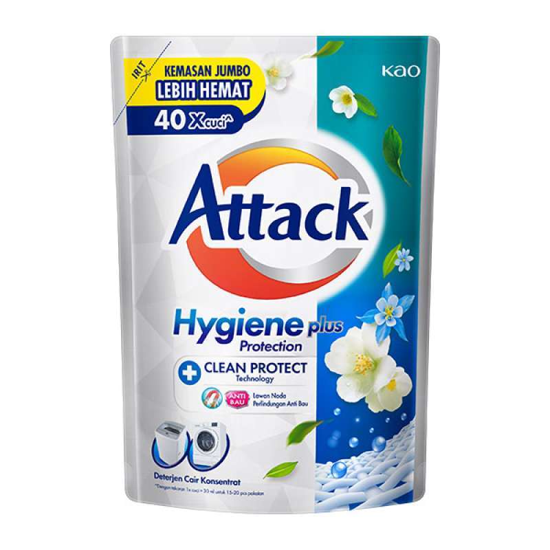 Jual Attack Hygiene Plus Protection Liquid 1.2 L Di Seller Hypermart ...
