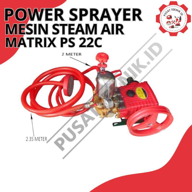 Jual POWER SPRAYER PS 22C MATRIX MESIN STEAM CUCI MOTOR MOBIL MATRIX PS22C di Seller PUSAT ...