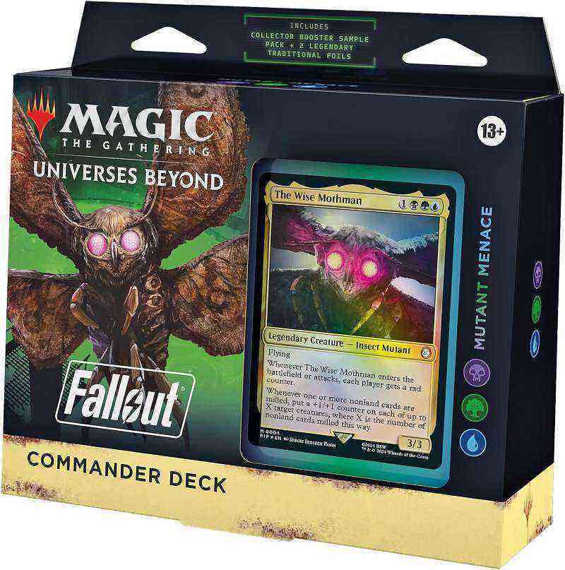 Promo Mtg Fallout Commander Deck Mutant Menace Diskon 2% Di Seller ...