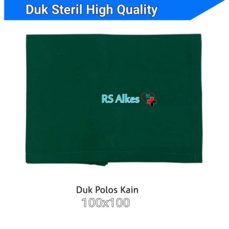 Promo Duk Rapat Steril Duk Polos Steril Medis 100x100 Diskon 33% di ...