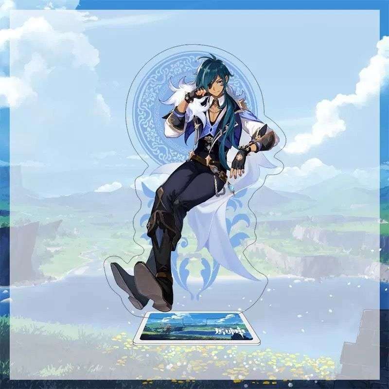 Jual Anime Klee Hutao Jean Beidou Keqing Akrilik Stand Figure Model ...