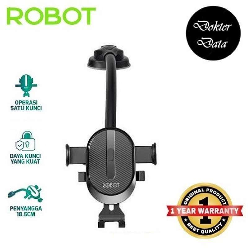 Promo ROBOT RT-CH16 CAR HOLDER UNIVERSAL 18.5CM ALUMINUM TUBE WITH ...