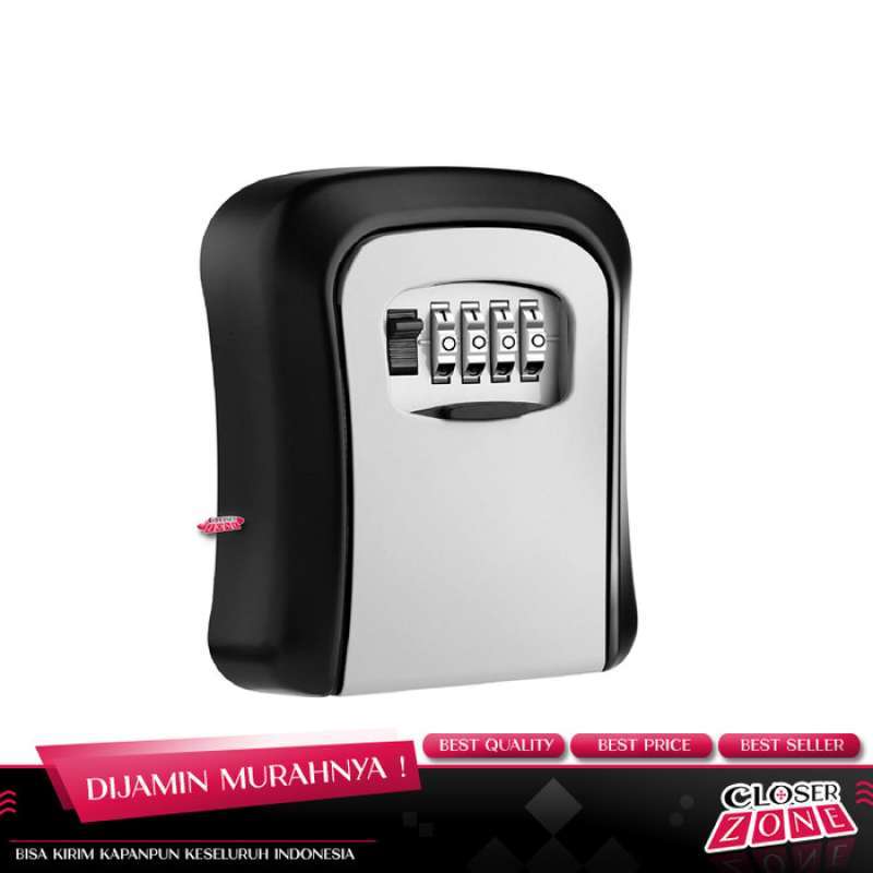 Promo Kotak Brankas Safety Box Dinding Wall Mounted 4 Digit Password ...