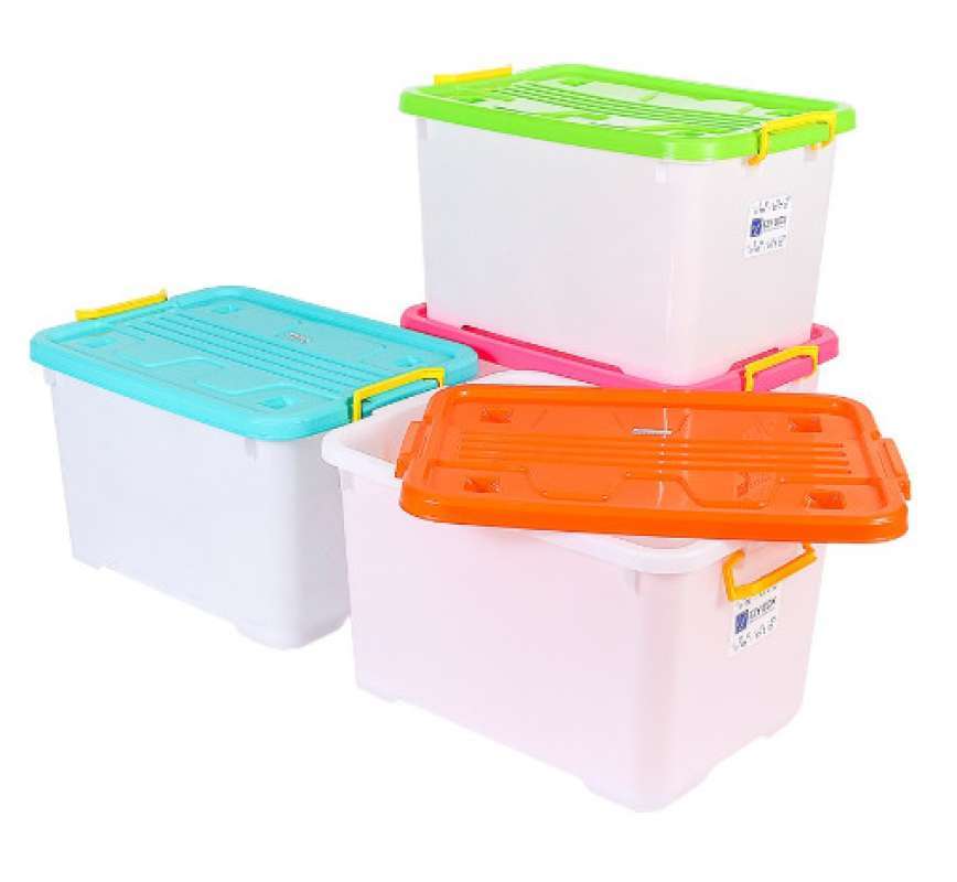 Promo Container Box 75 Liter Besar Tebal Kuat Tahan Banting Ezy Box Ez ...