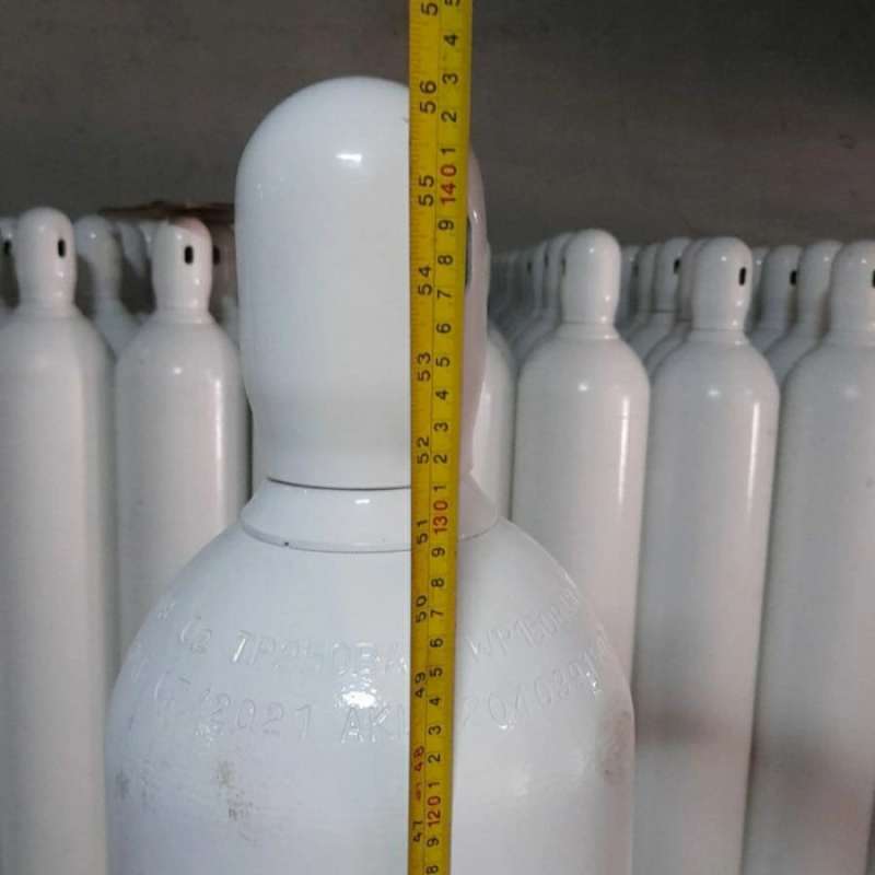 Promo Tabung Oksigen 6m3/ 40 Liter Full Isi Oxygen - Medis Putih - Biru ...