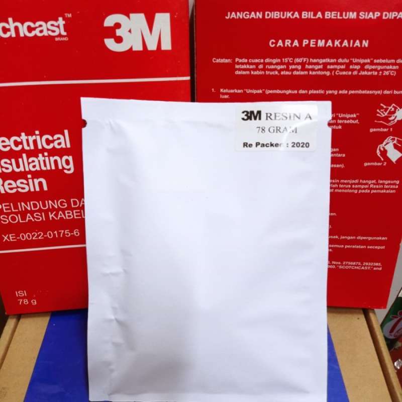 Promo Resin A 3m 78 Gram, Can Penyambung Kabel Cor Diskon 23% Di Seller ...