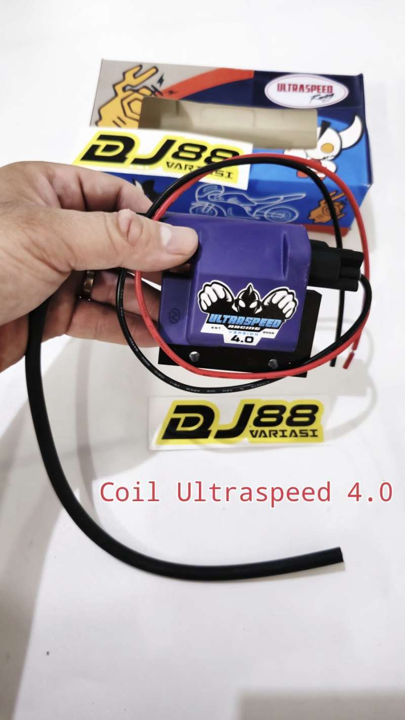 Jual Coil ultraspeed koil motor injeksi universal 4.0 ungu series di ...