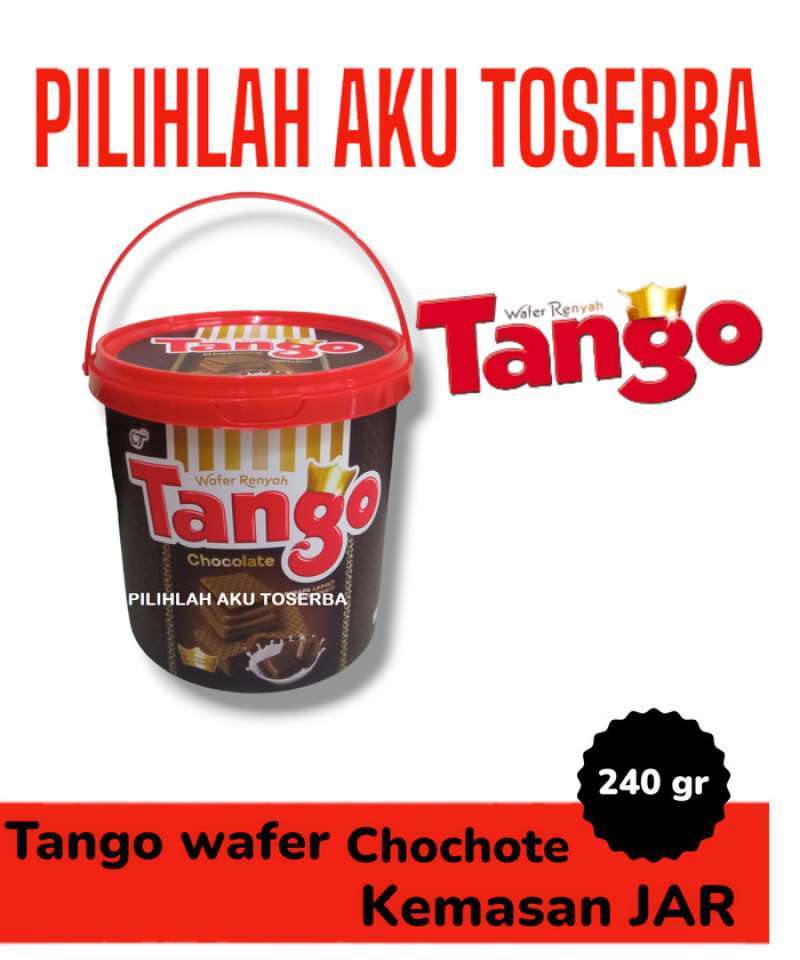 Promo Tango Wafer Chocolate Kemasan Jar / Ember - ( Harga 1 Jar ...