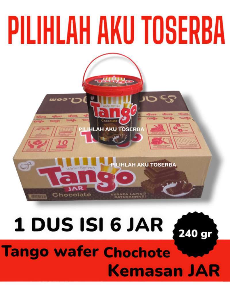 Promo Tango Wafer Chocolate Kemasan Jar / Ember - ( Harga 1 Jar ...