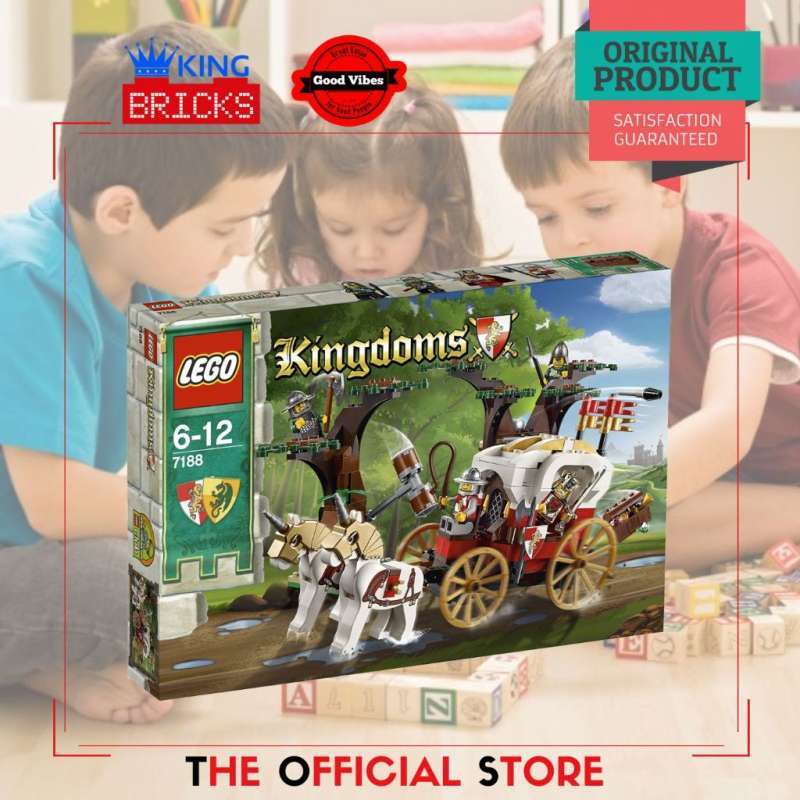 Jual LEGO Original KINGDOM 7188 King Carriage Ambush - Mainan Anak ...