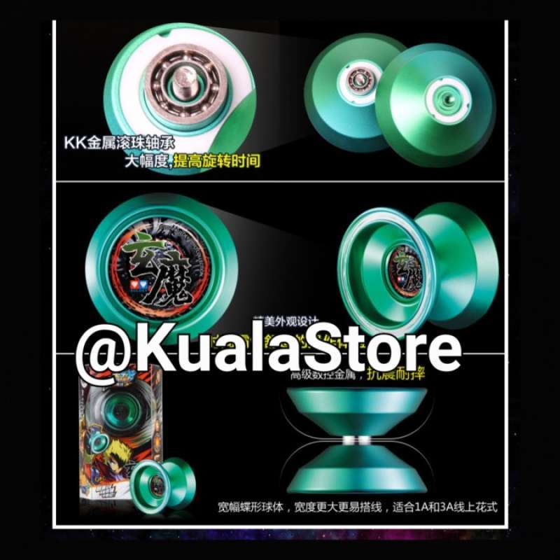 Promo Yoyo Auldey Blazing Teens DEMON BLAZE Metal Intermediate Seri ...
