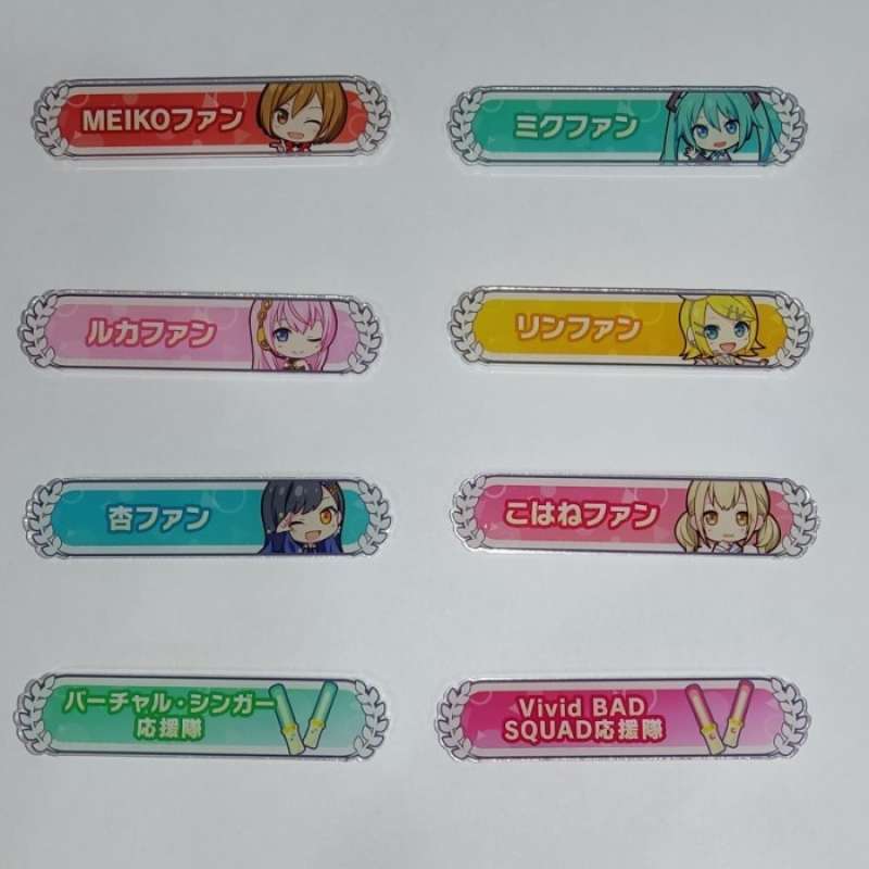 Promo Pin Akrilik Karakter Project Sekai Hatsune Miku Official Diskon ...
