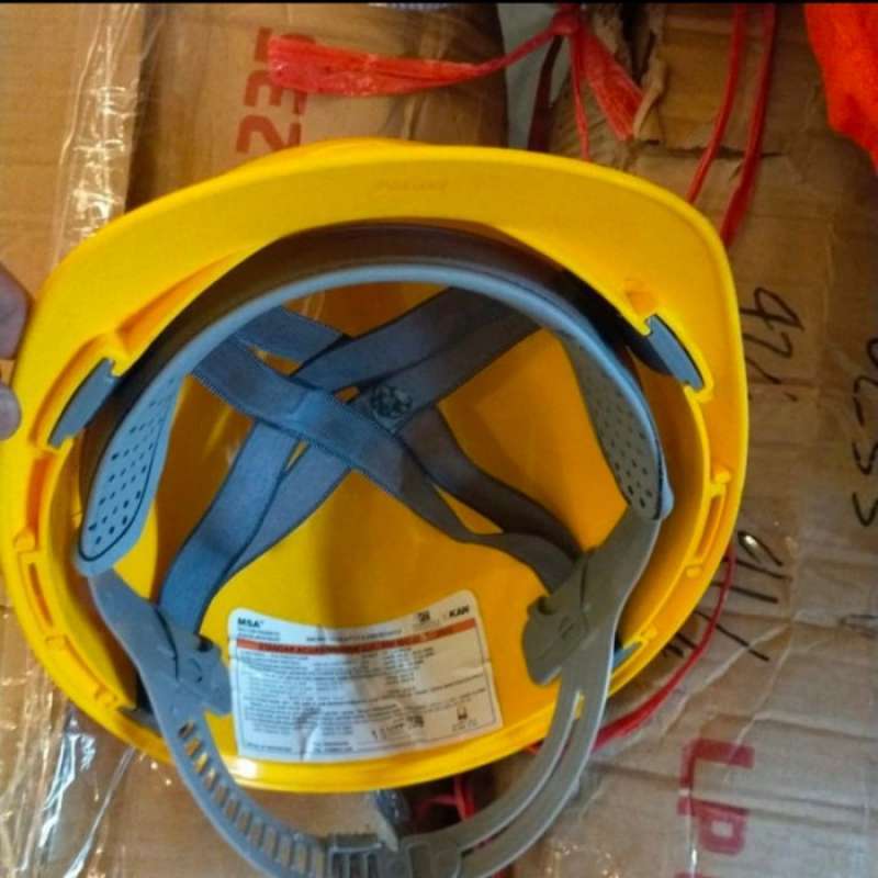 Promo helm safety msa lokal biasa Diskon 9% di Seller Noela Store ...