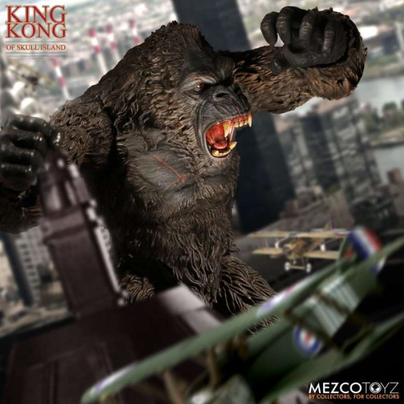 Promo Mezco King Kong Gorilla Neca Figure Skull Island Ann Darrow ...