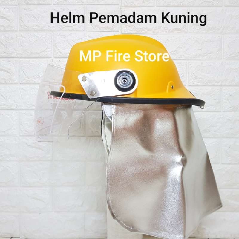Promo FIRE HELMET HELM DAMKAR YELLOW KUNING PEMADAM KEBAKARAN TAHAN ...