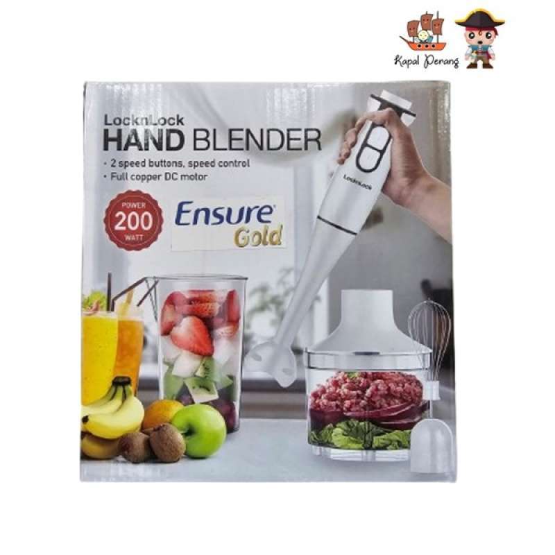 Jual Hand Blender LockNLock Power 200 watt di Seller KAPAL PERANG ...