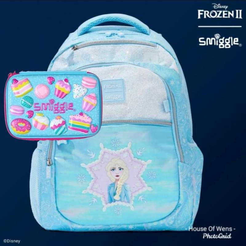 Promo Smiggle Frozen 2 Backpack-tas Frozen 2 Smiggle-original Free 1 ...