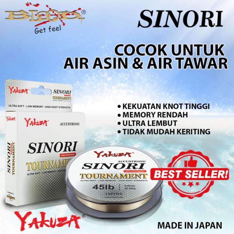 Promo SENAR YAKUZA SINORI 150YDS Diskon 9% di Seller DENANT STORE ...