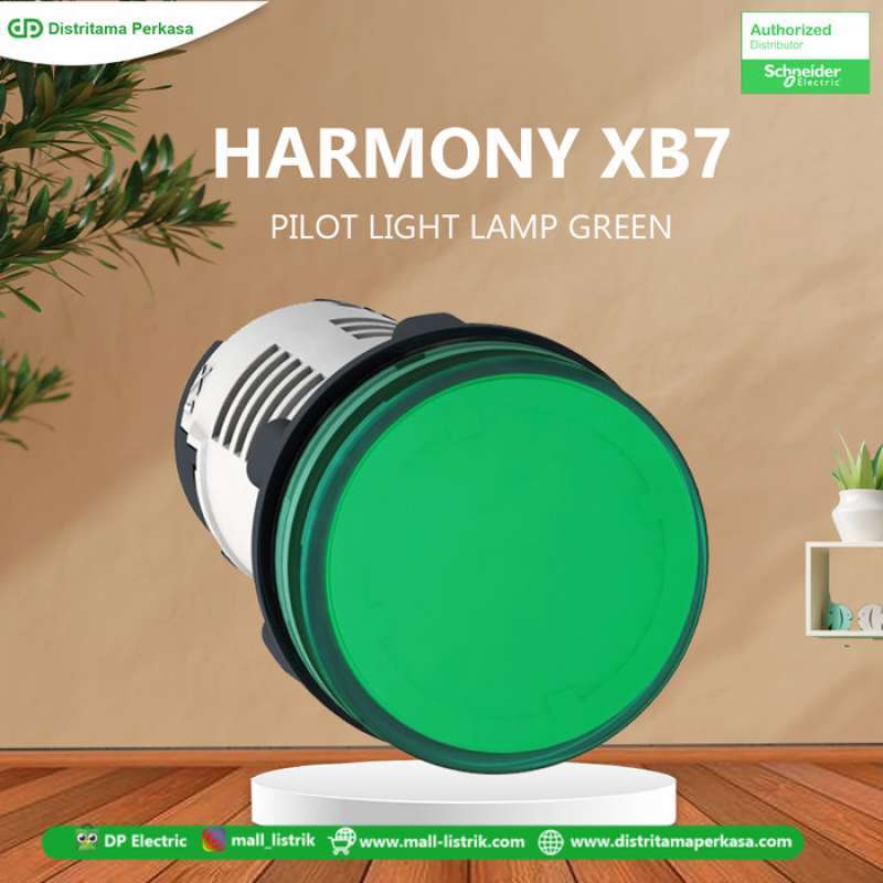 Promo Schneider Pilot Light Xb7 230-240v Ac Hijau - Xb7ev03mp ...