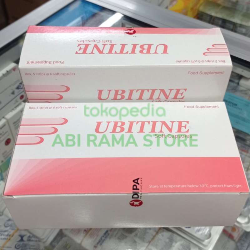 Jual Ubitine Suplemen Antioksidan Dan Daya Tahan Tubuh [1 Box 30 Kapsul ...