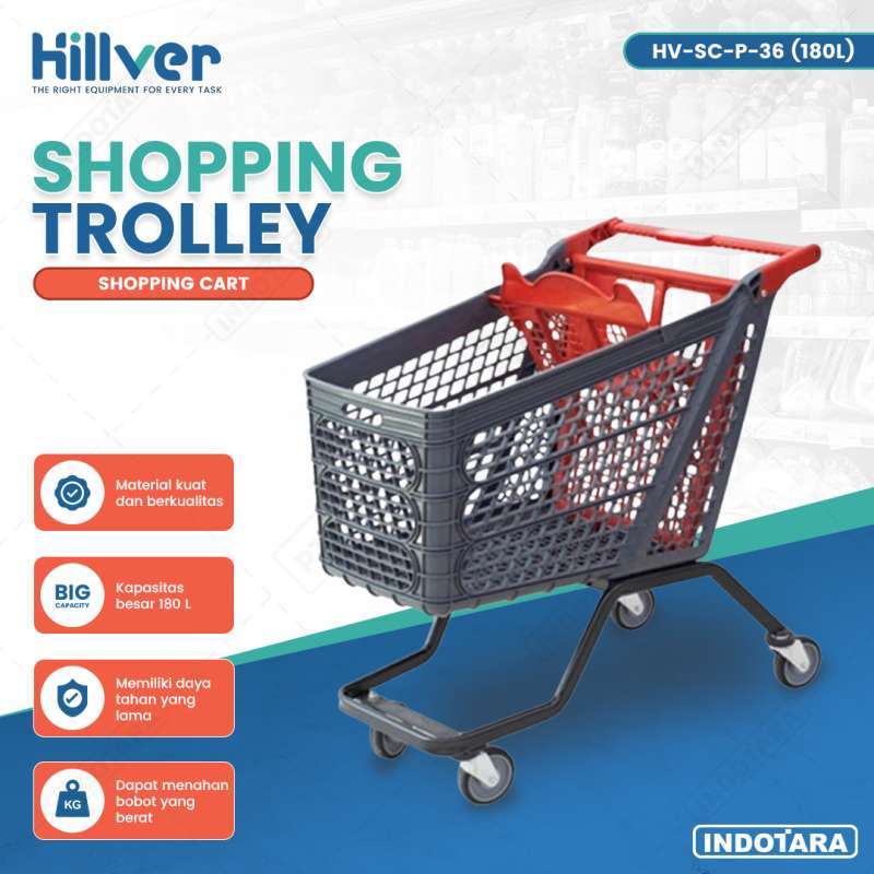 Jual Trolley Supermarket 180 Liter 💯 Harga Murah & Kualitas Terbaik ...