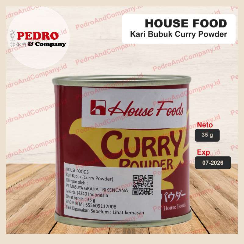 Jual House Kari Bubuk Curry Powder 35 Gram - Asli Jepang Di Seller ...