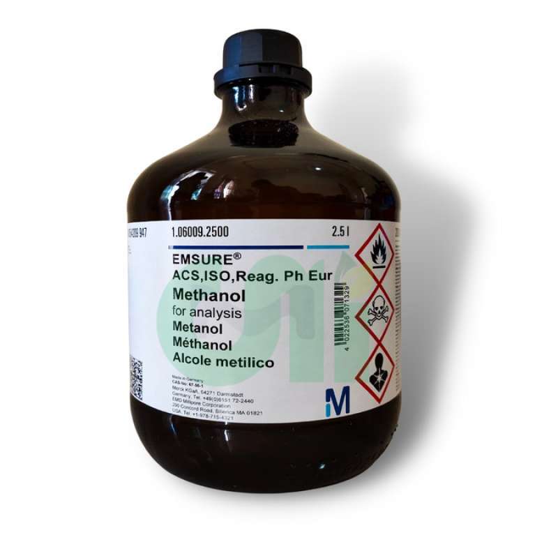 Jual Merck - Methanol/ Metanol/ Meoh, For Analysis Emsure, 106009, 2,5l ...