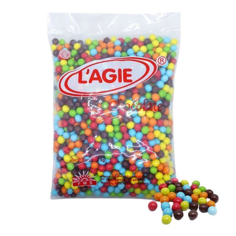 Jual Lagie Golden City Chocolate Choco Ball Gold Coin Halal 1kg / 1 Kg ...