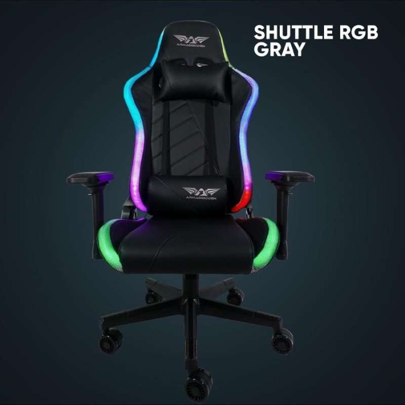 Jual Kursi Gaming Premium Armaggeddon Shuttle Rgb- Shuttle Rgb Gaming ...