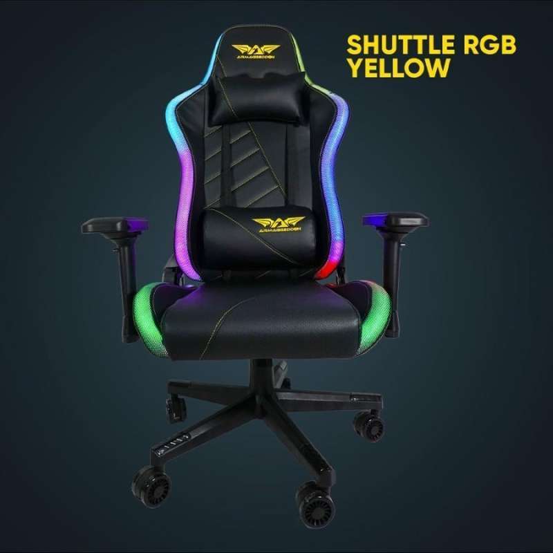 Jual Kursi Gaming Premium Armaggeddon Shuttle Rgb- Shuttle Rgb Gaming ...