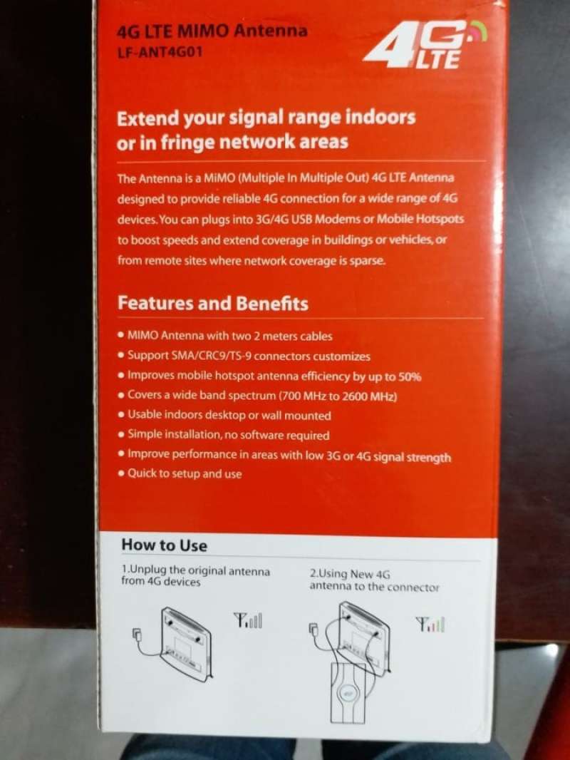 Jual Antena Lf-ant4g01 Signal Booster 4g Lte Mimo 45 Dbi Ts-9 Plug Di Seller Retail Indo Global ...
