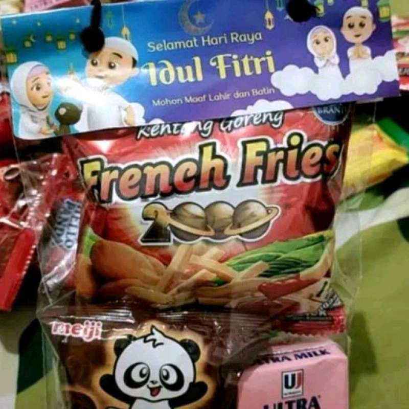 Jual Paket Snack Lebaran Anak/hamper Idul Fitri Anak/ Thr Anak Di ...