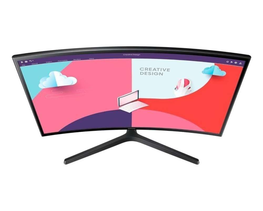 Jual Monitor Samsung S3 24 Essential Curved 24c366 / S24s366 Y-feet ...