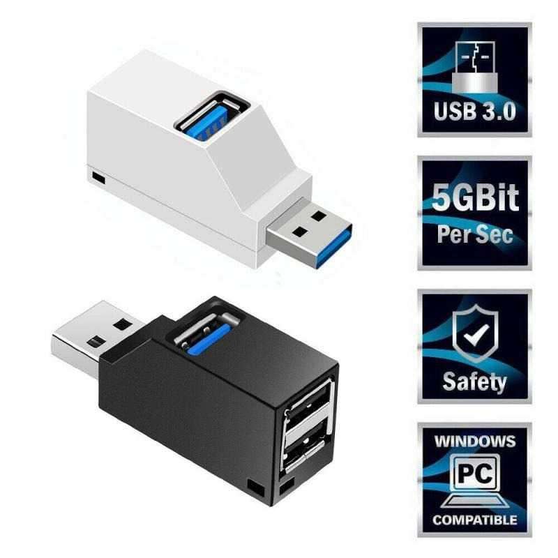 Jual Sifree Mini Usb Hub Super Speed Usb 3.0 3 Ports Zg163 Type C ...