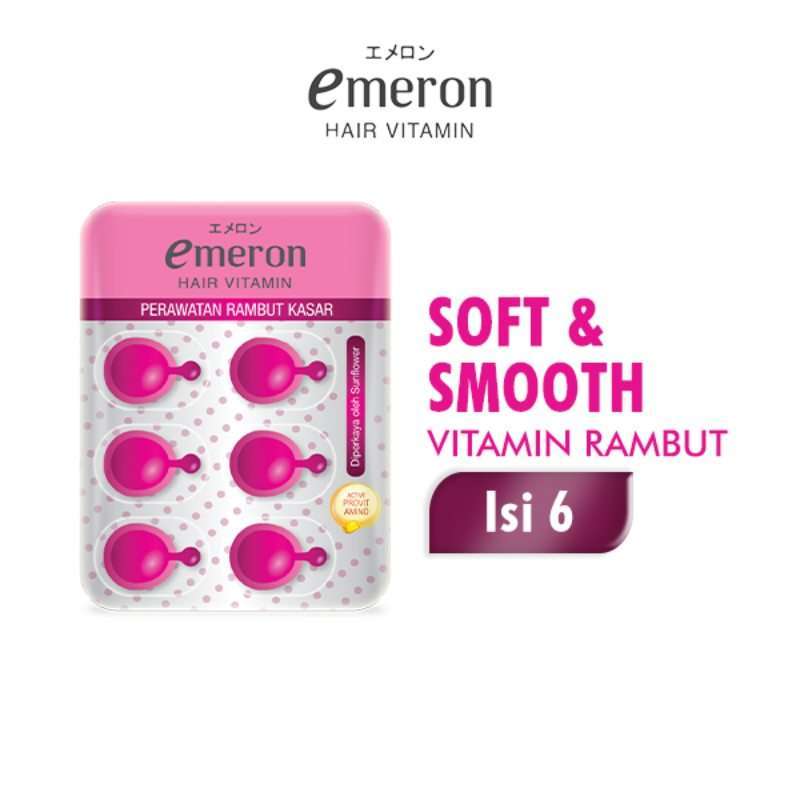 Promo Bandung - Emeron Hair Vitamin Soft & Smooth Perawatan Rambut ...