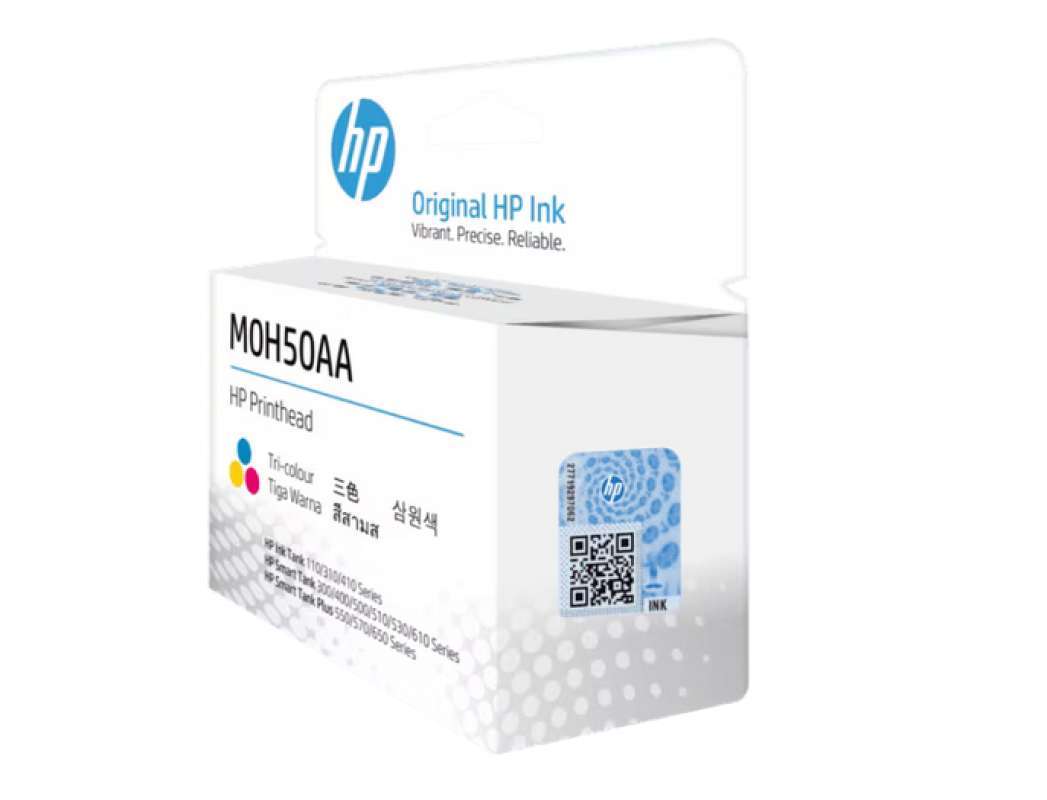Jual Hp Ink Black (moh51aa) Tri-color (moh50aa) Replacement Printhead ...